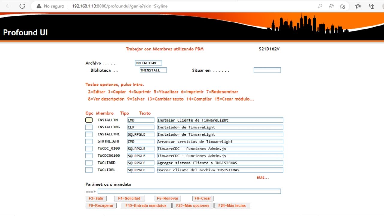 Modernización de pantallas verdes en IBM i - AS400 | TIMWare
